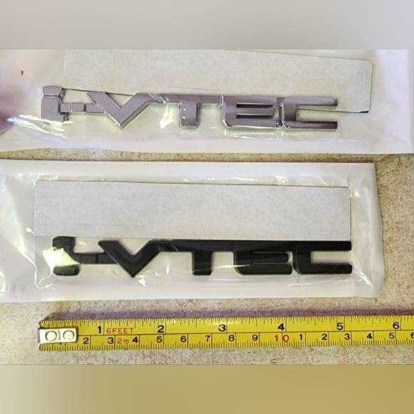 Other | New One Honda Ivtech Chrome Or Black Emblem Badge | Poshmark